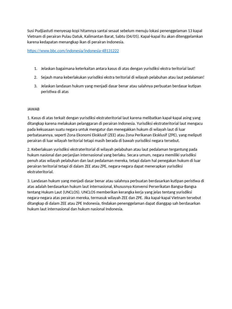 Susi Pudjiastuti Menyesap Kopi Hitamnya Santai Sesaat Sebelum Menuju ...