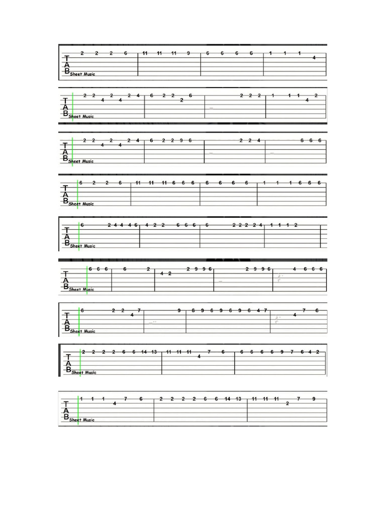 Faded Guitar Tabs | PDF