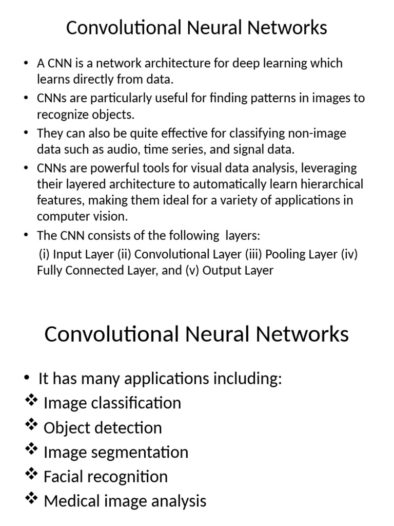 ML Lec 13 CNN | PDF | Artificial Neural Network | Learning