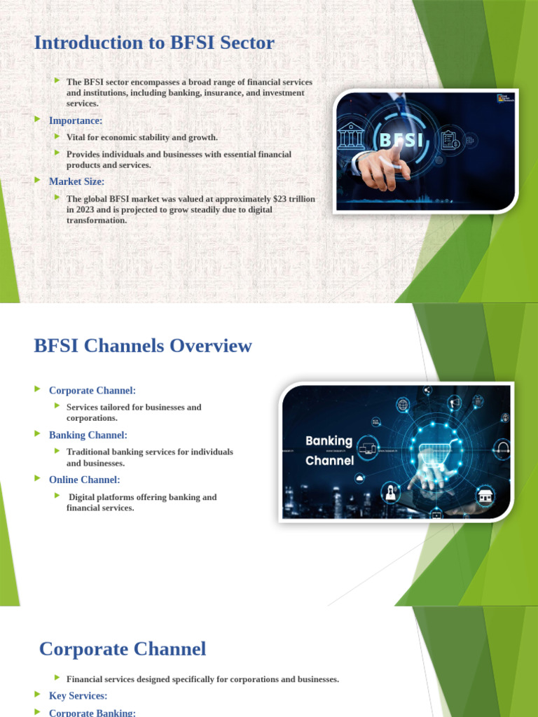 Introduction To BFSI Sector | PDF | Banks | Marketing