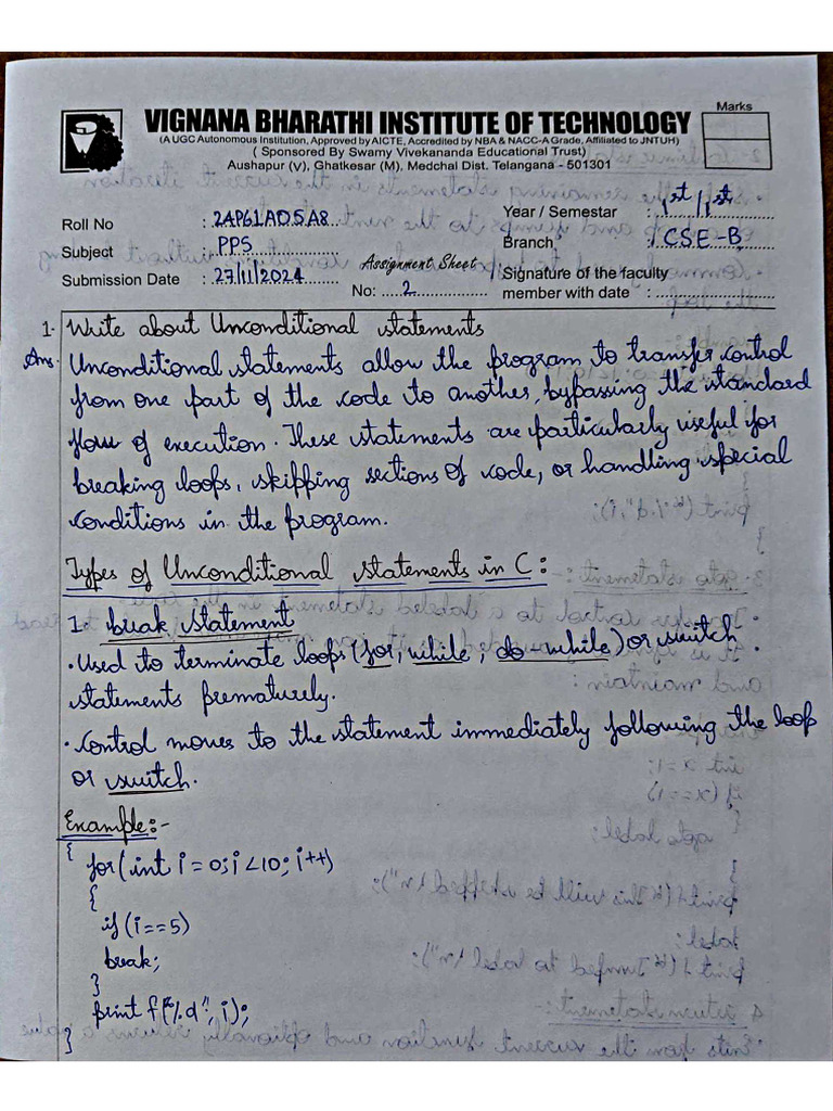 PPS Assignment 2 | PDF