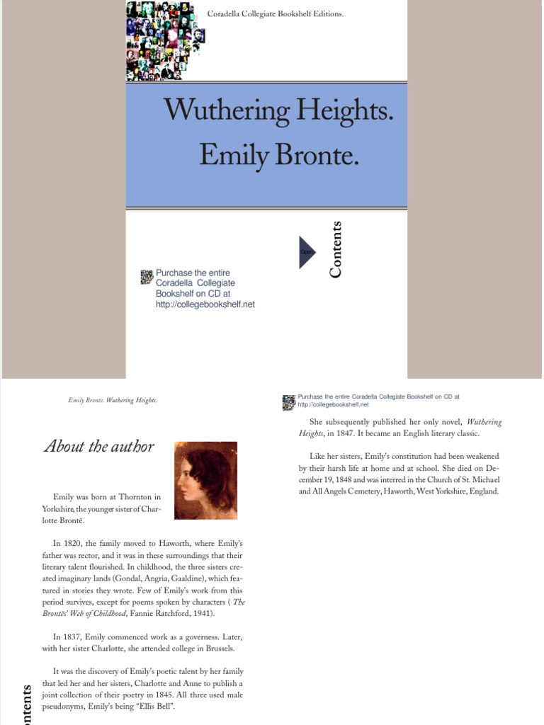 Wuthering Heights PDF Edition | PDF | Emily Brontë