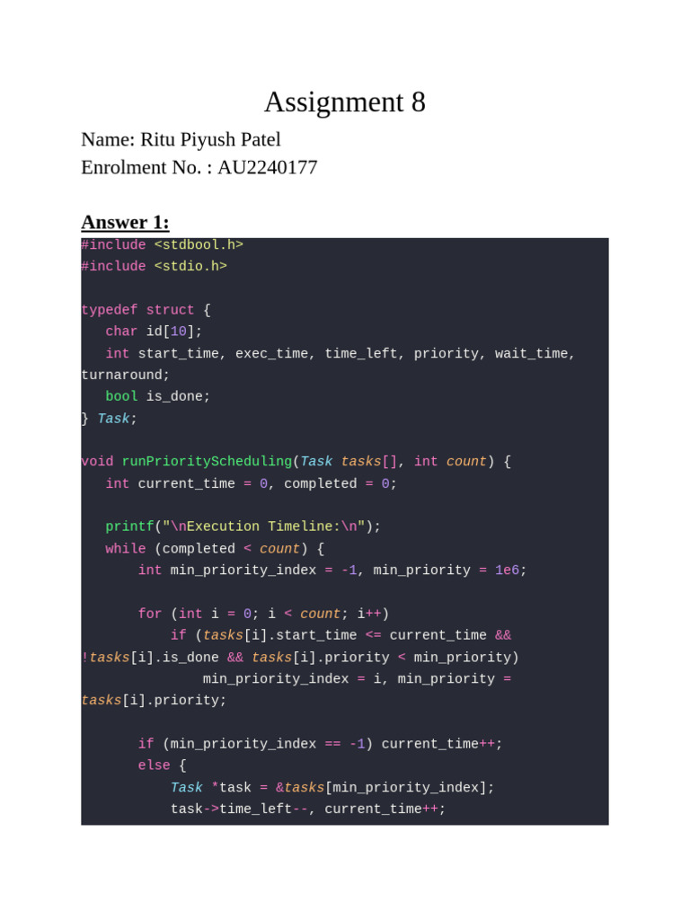 OS Sync Prob Sol | PDF | Computer Engineering | Computing