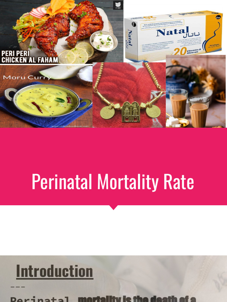 Perinatal Mortality Rate | PDF | Prenatal Development | Obstetrics