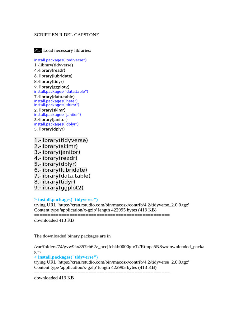 Script en R Del Capstone | PDF | Computer File Formats | Computer File