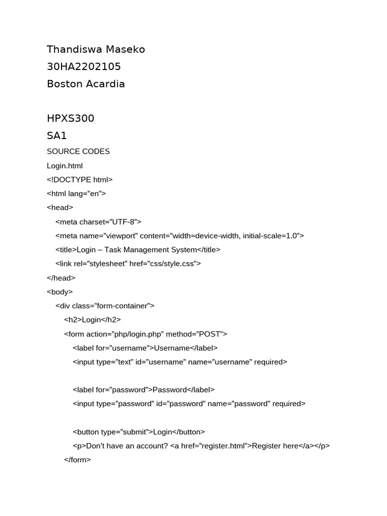 Hpxs300 Sa1 Thandiswa Maseko | PDF | Databases | Icon (Computing)