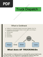 Dispatch Training Manual-1 | PDF | Cargo | Truck