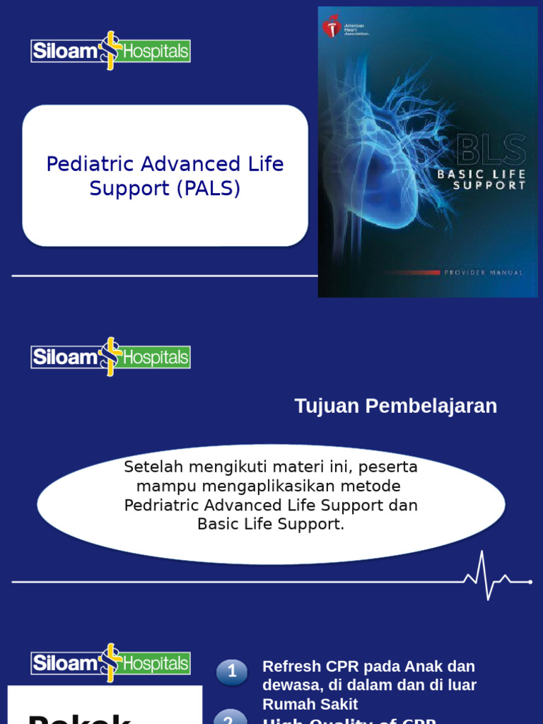 Pediatric Advanced Life Support (PALS) | PDF