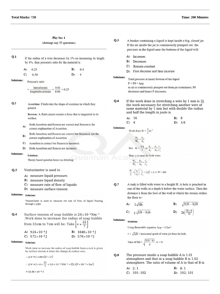 t05 Neet Xii 2024 Answer Key | PDF | Dna | Rna