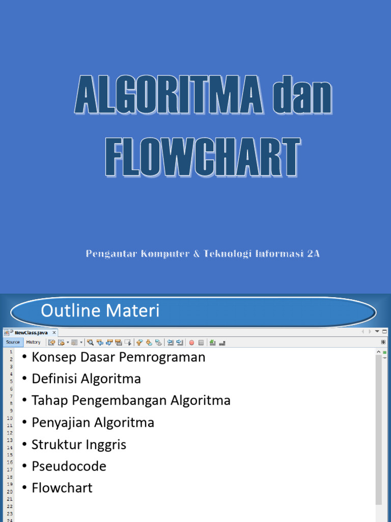 Algoritma Dan Flowchart-15juli2024-UP | PDF