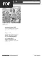 At The Supermarket Lesson Plan | PDF