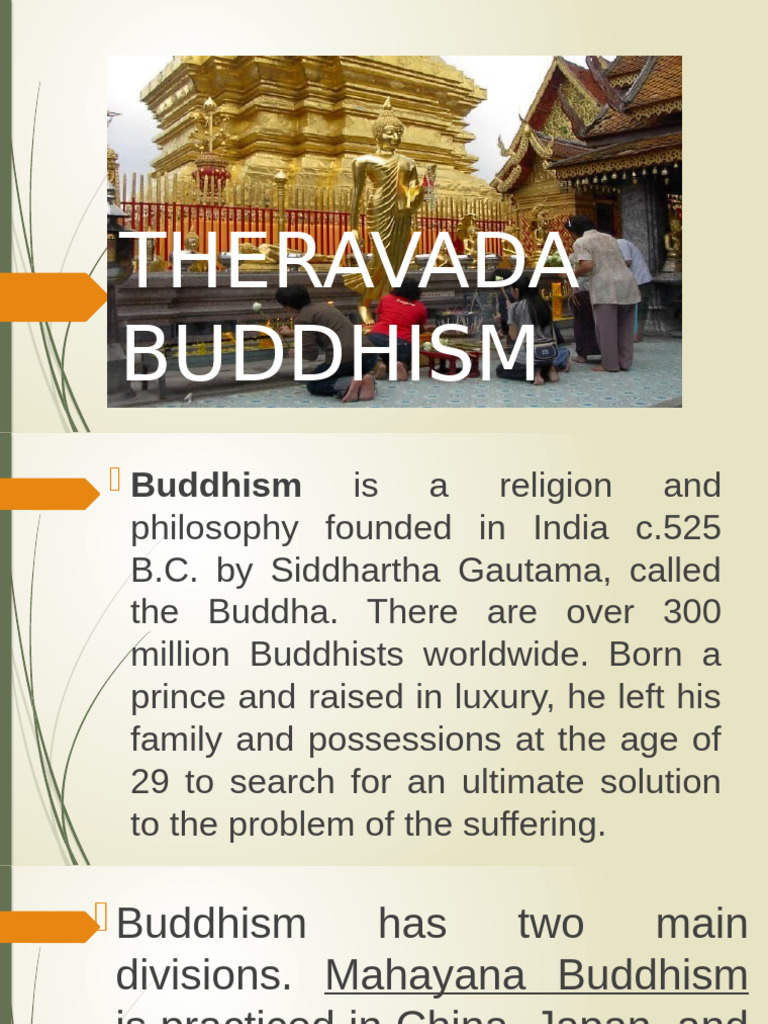 Theravada Buddhism Edit | PDF | Four Noble Truths | Buddhist Philosophy