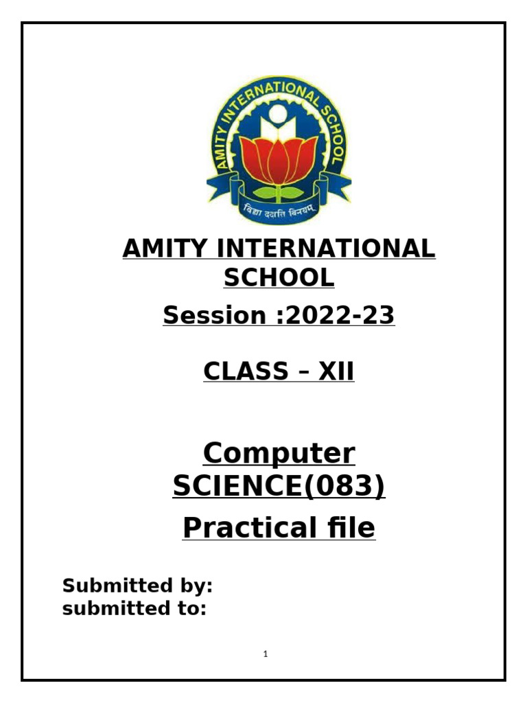 Shreya Class Xii CS Practical | PDF | Databases | Software Engineering