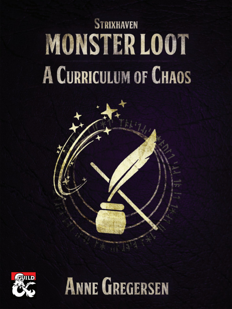 Anne-Gregersen-Monster-Loot-Strixhaven A Curriculum of Chaos | PDF