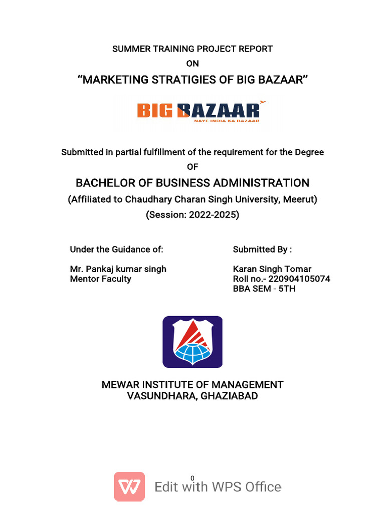 Karan PDF Viva Marketing | PDF | Retail