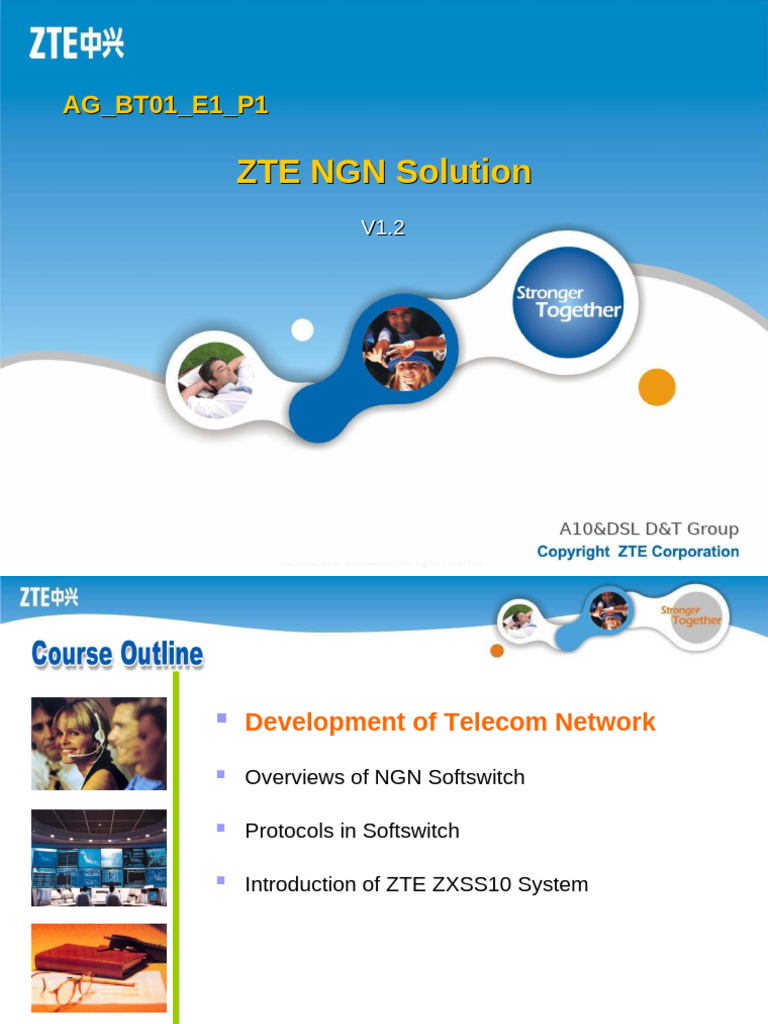AG - BT01 - E1 - P1 ZTE NGN Solution V1.2 67p | PDF ...