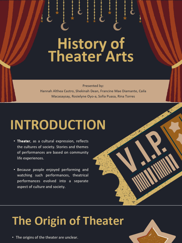 History of Theater Arts Group 1 | PDF | Sophocles | Tragedy