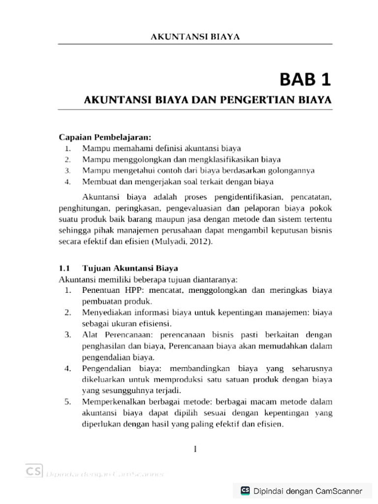 Materi AkBi 1 | PDF