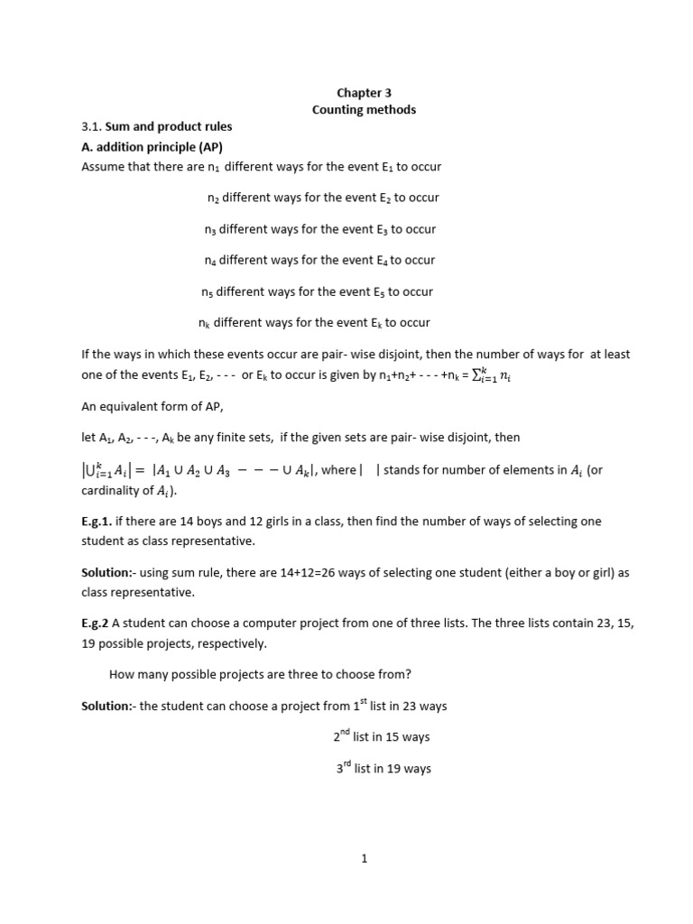 Chapter 3 Discrete | PDF | Permutation | Function (Mathematics)