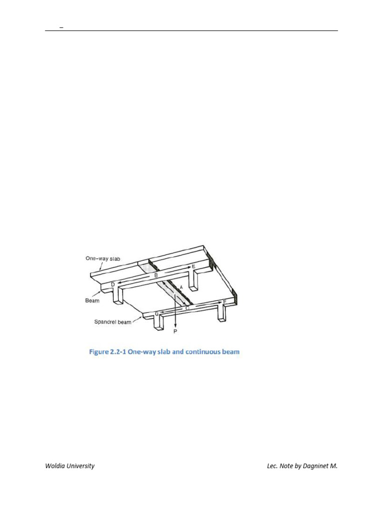 CH II Continuous Beams, One-Way Solid and Ribbed Slabs | PDF | Beam ...