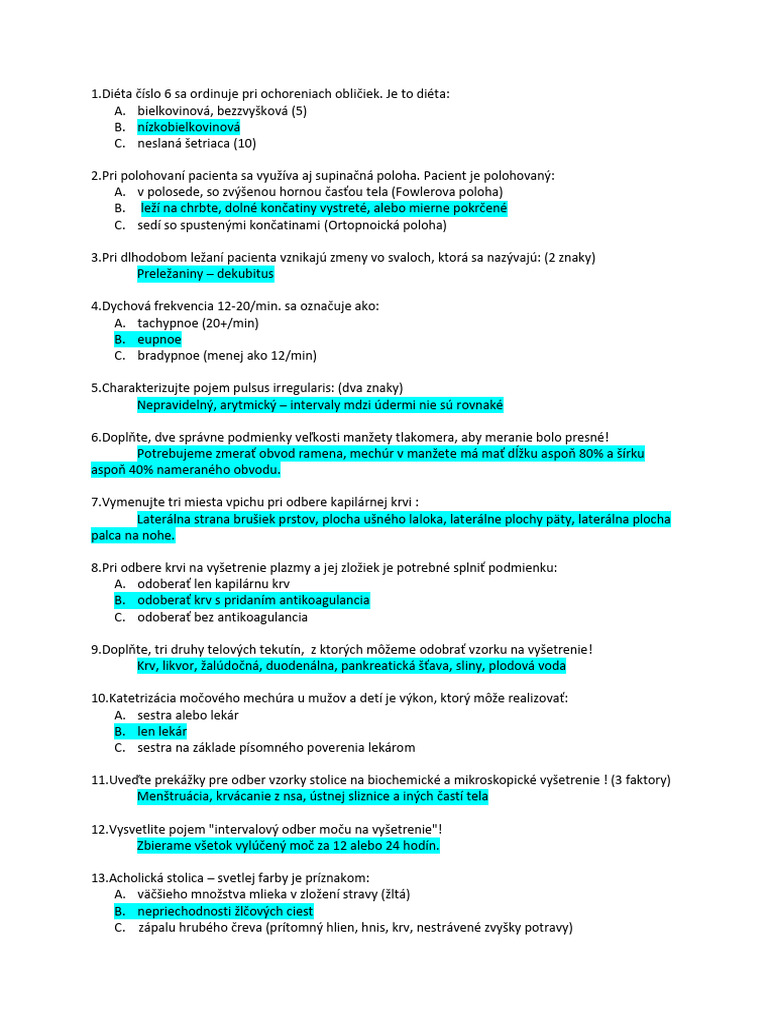 Testy | PDF