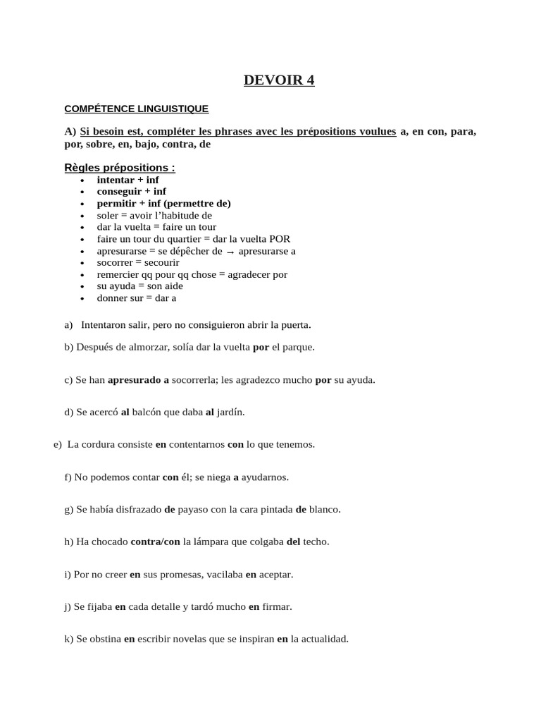 Devoir 4 | PDF | Literatura oral | Entretenimiento infantil