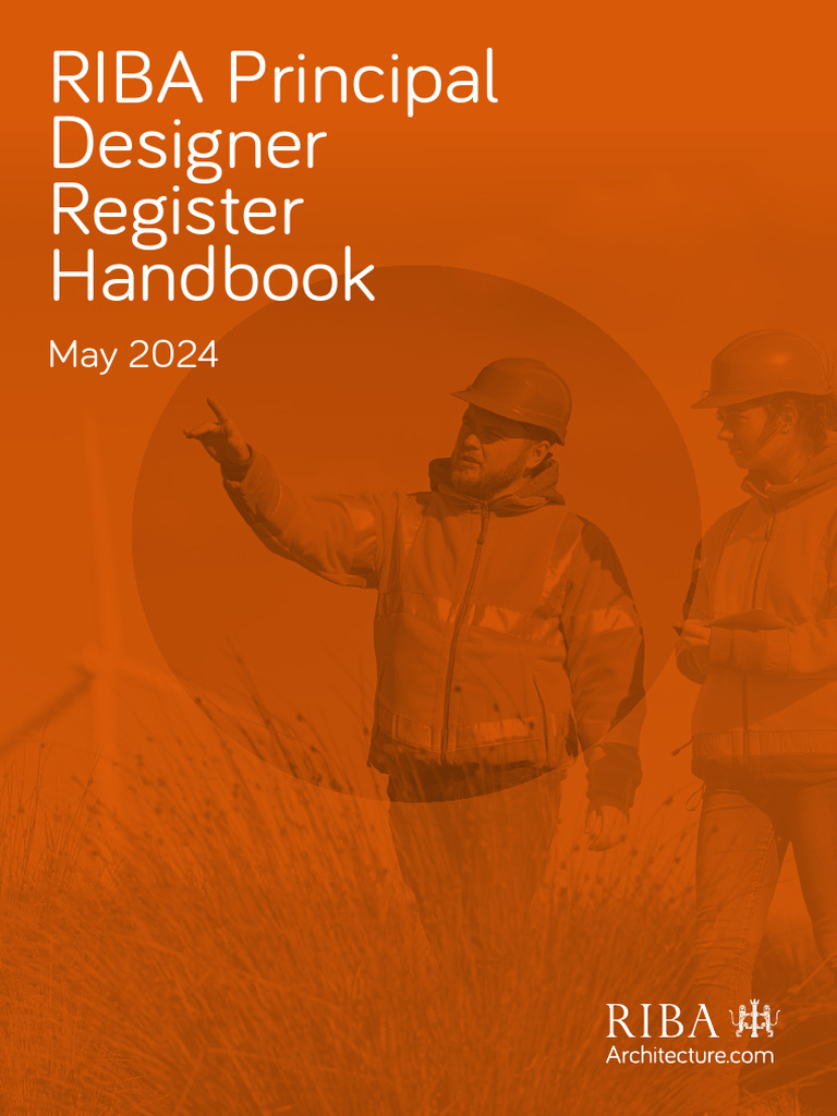 RIBA Principal Designer Register Handbook Update May 2024 | PDF ...