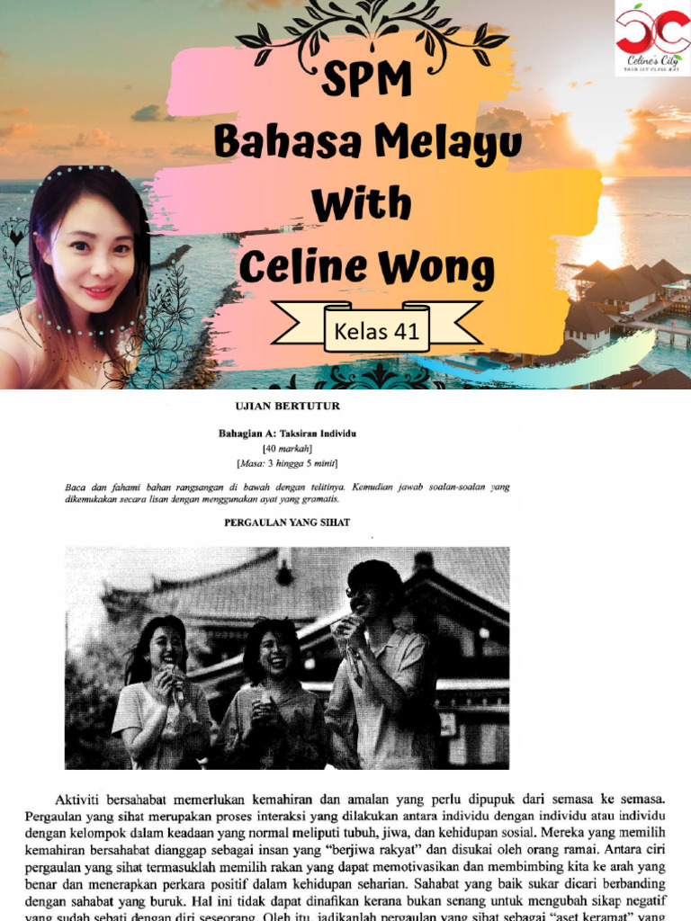 Kelas 41 - Revisi Terakhir Kertas 3 | PDF