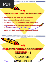 Subject Verb Agreement Anchor Chart | PDF | Grammar | Syntactic ...
