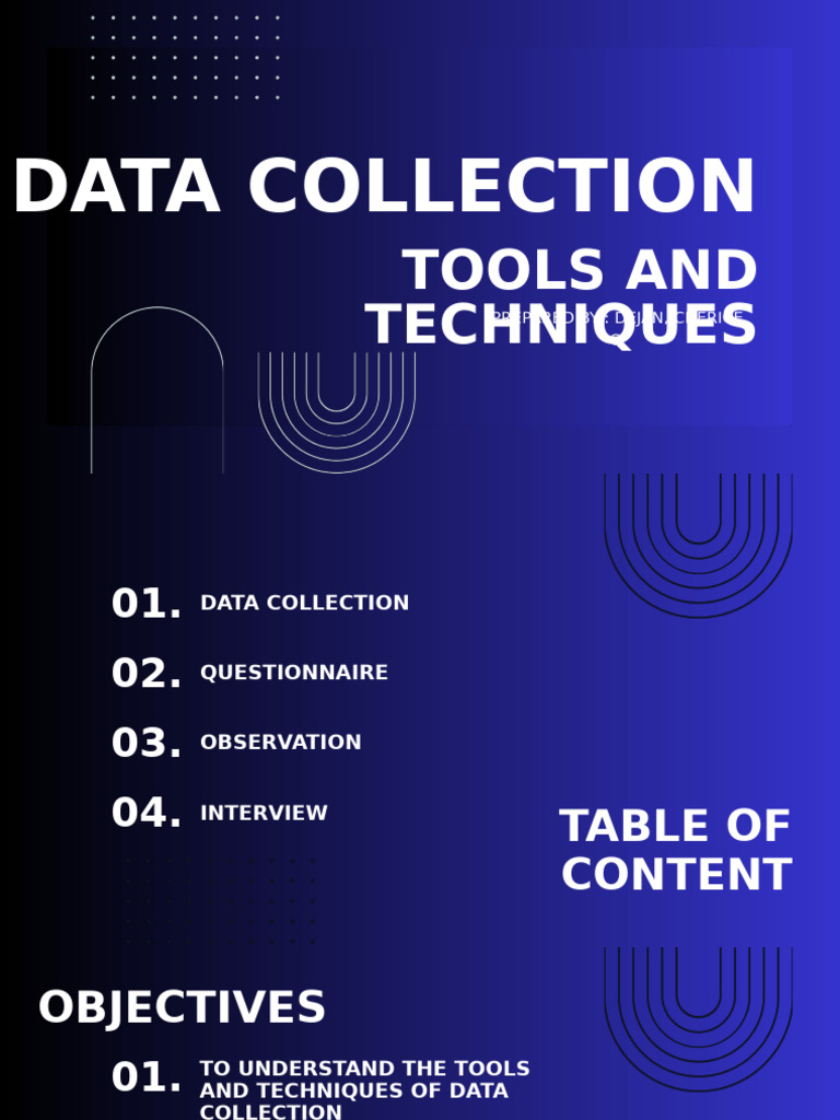 Data Collection Tools and Techniques | PDF | Questionnaire | Data