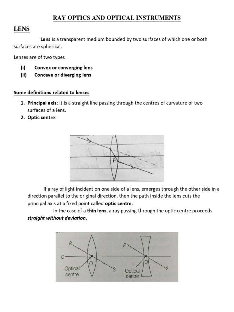 Lens | PDF