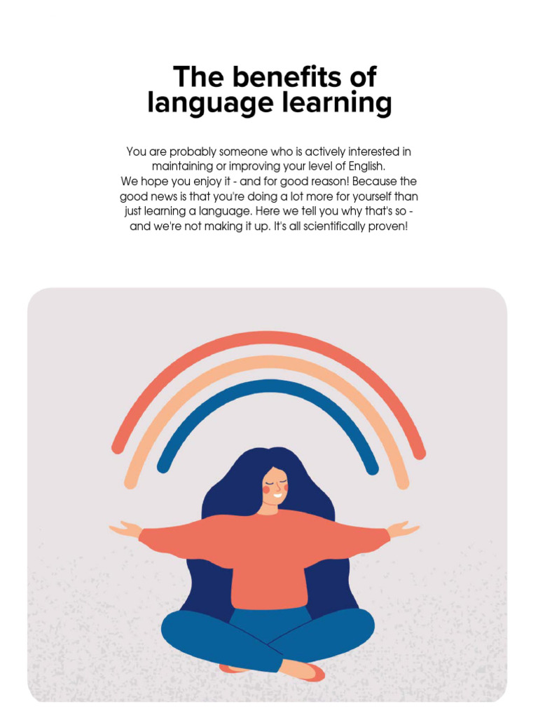 The Benefits of Language Learning | PDF