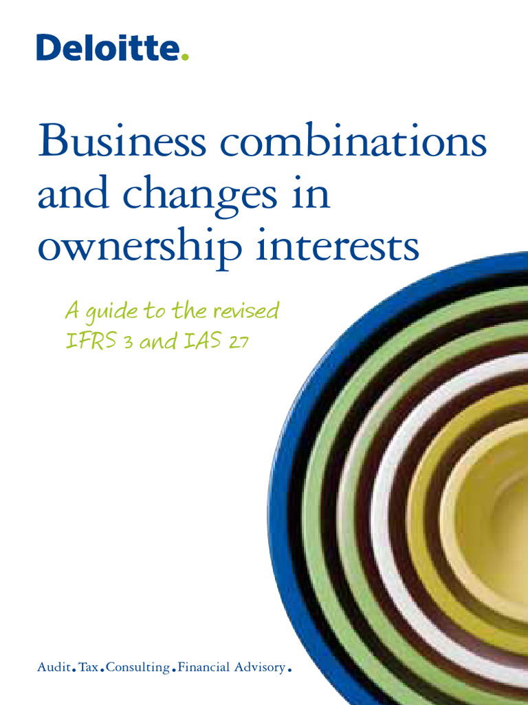 Business Combinations and Changes in Ownership Interests-Book 3 ...