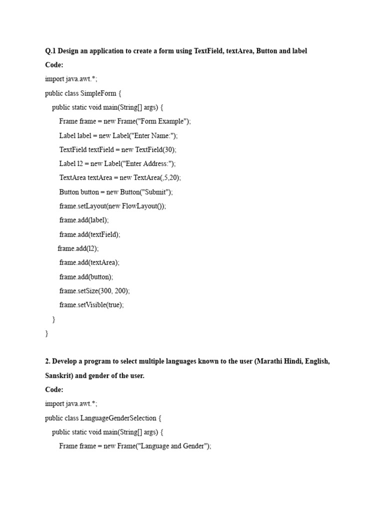AJP Prac (1 To 19) | PDF | Computing | Software