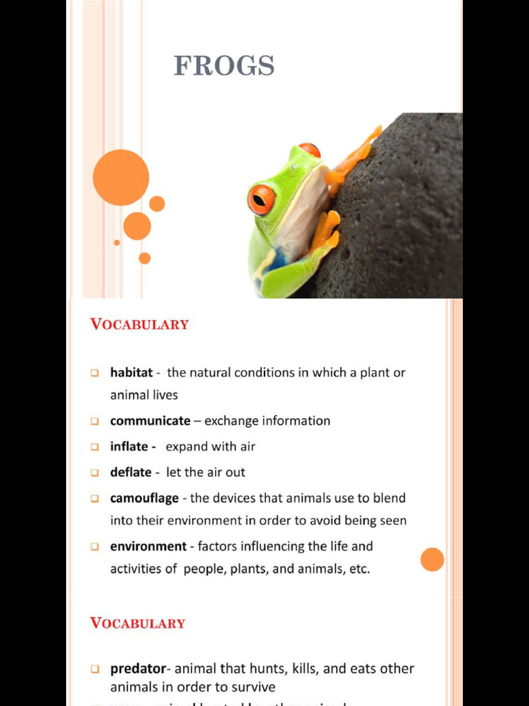 Frogs | PDF