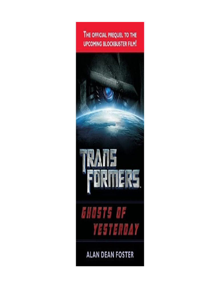 Transformers 2007 Ghost of Yesterdays Alan Dean Foster | PDF | Saturno V