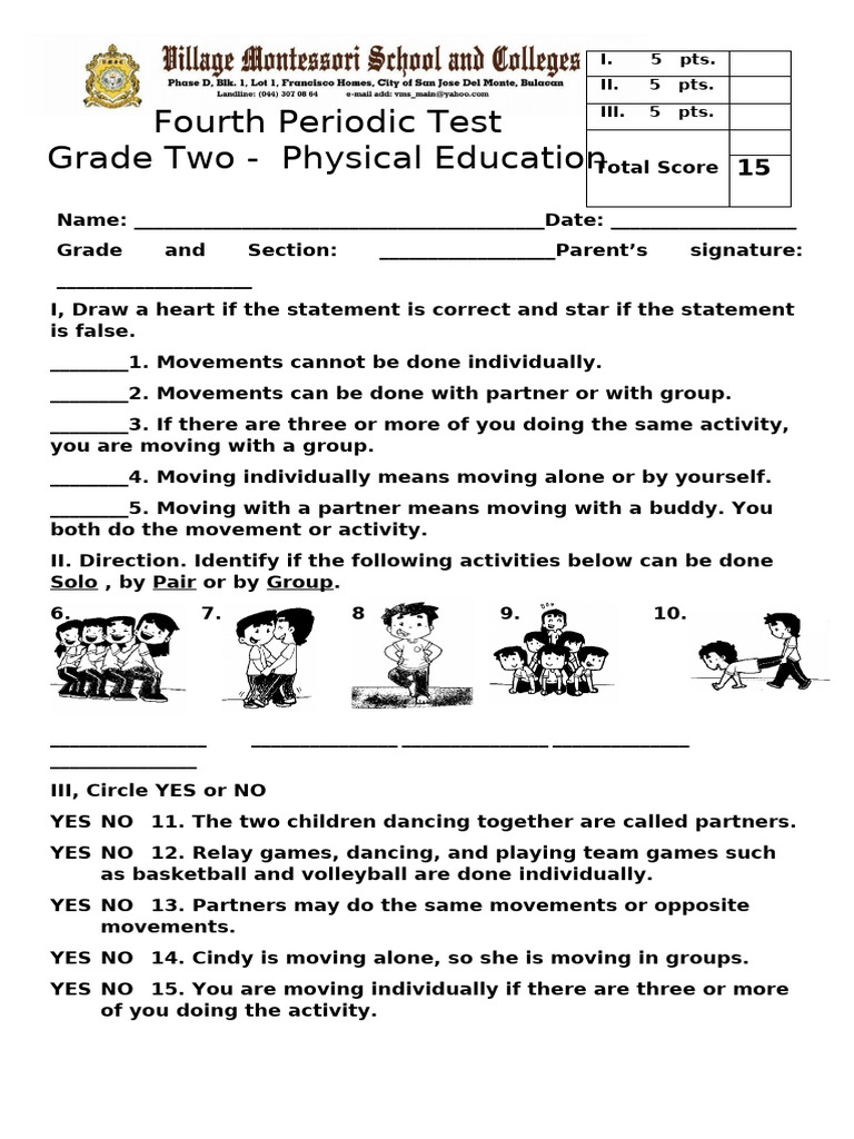 4THPT - Pe 2 | PDF