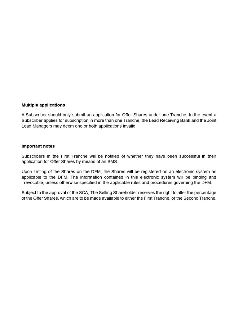 Talabat IPO Details & Company Overview | PDF | Subscription Business ...