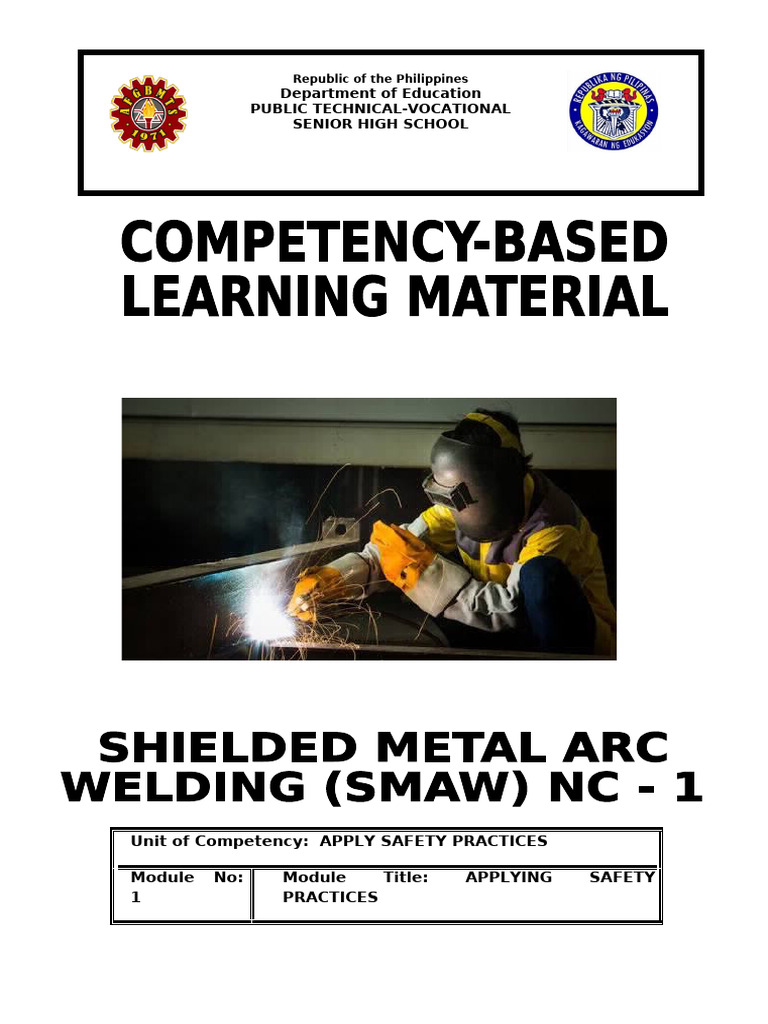 Y2 Module 1 Apply Safety Practices Edited | PDF | Personal Protective ...