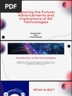 5G Technology Presentation | PDF