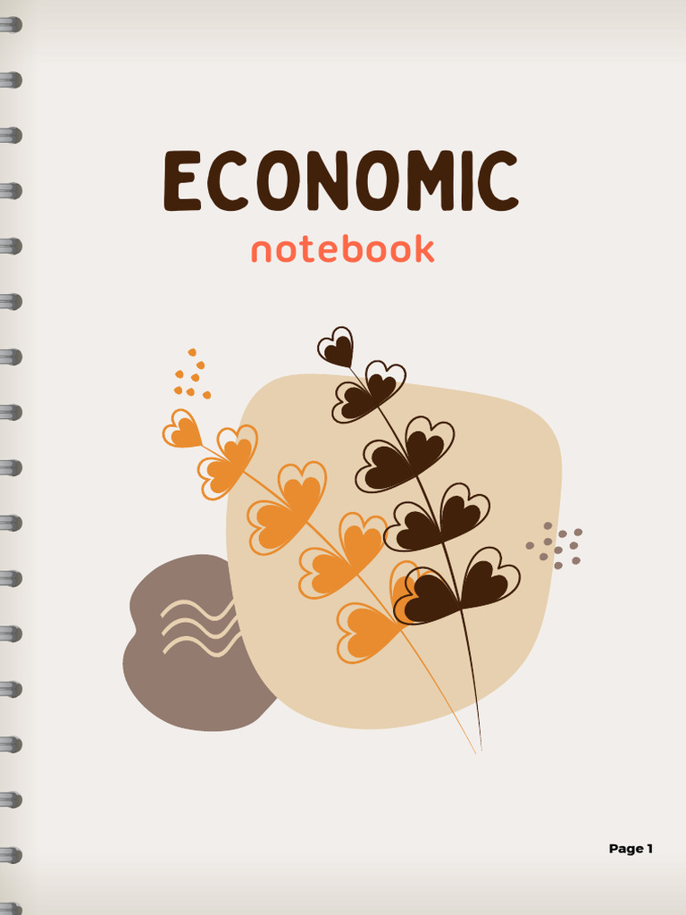 Economic: Notebook | PDF | Supply (Economics) | Demand