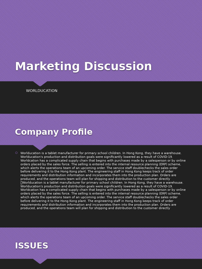 Worlducation's Marketing Strategies Post-COVID | PDF | Sales ...