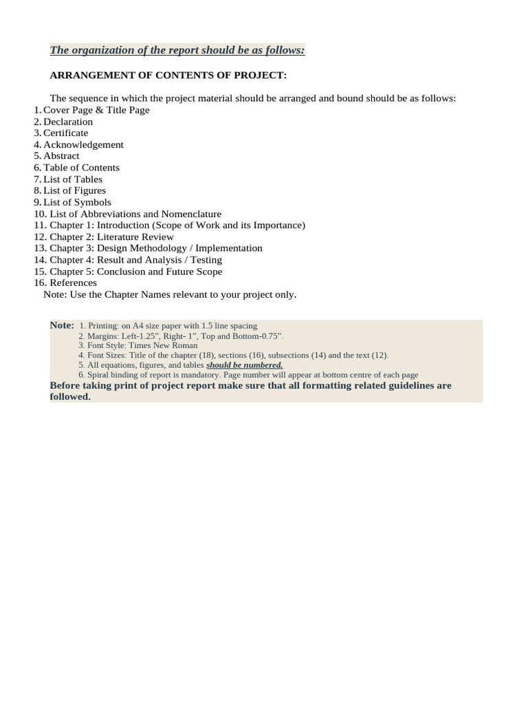 Second Year Mini Project Report Template | PDF | Principal Component Analysis