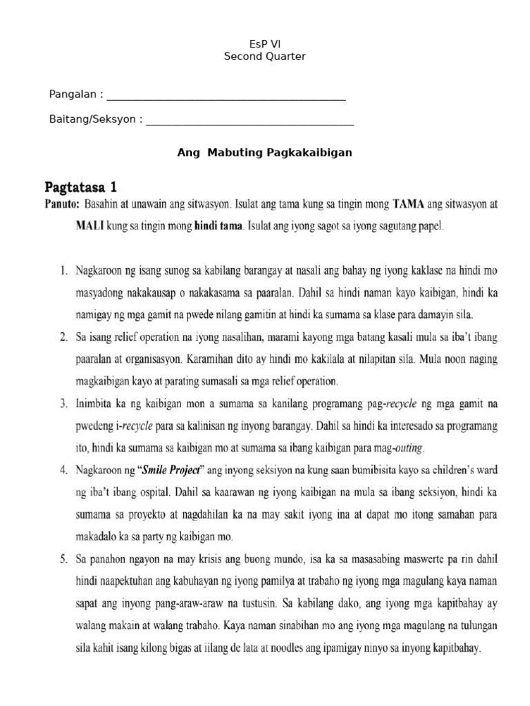 Esp Activity Pdf