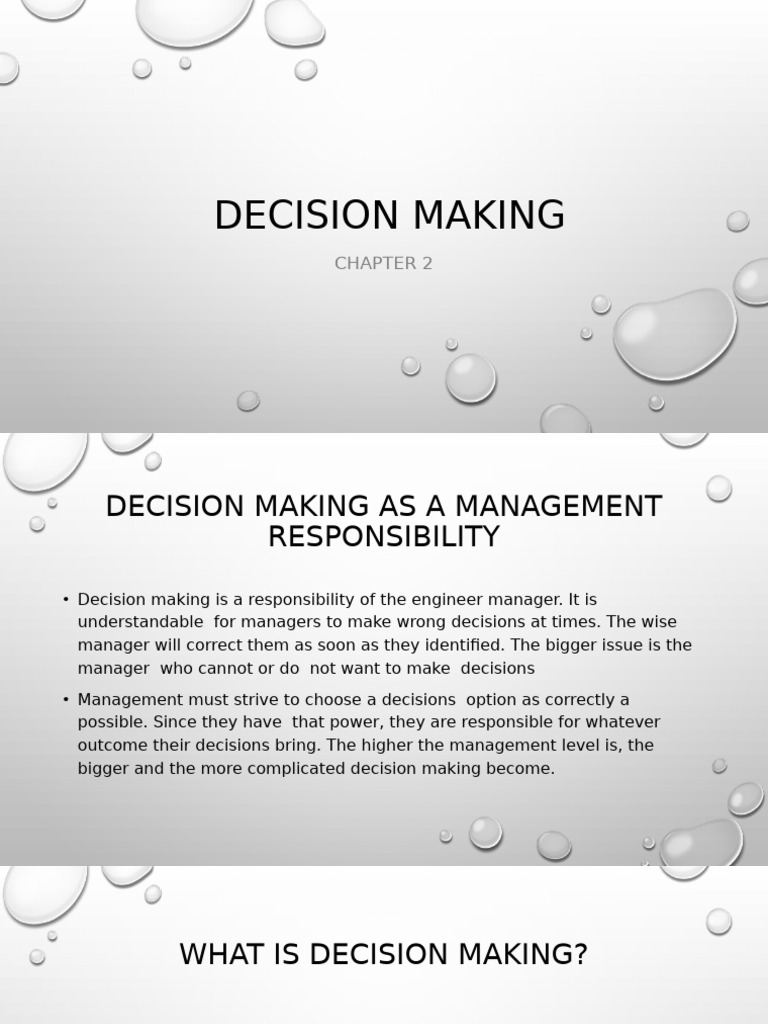 Engineering Management | PDF | Decision Making | Quantitative Research
