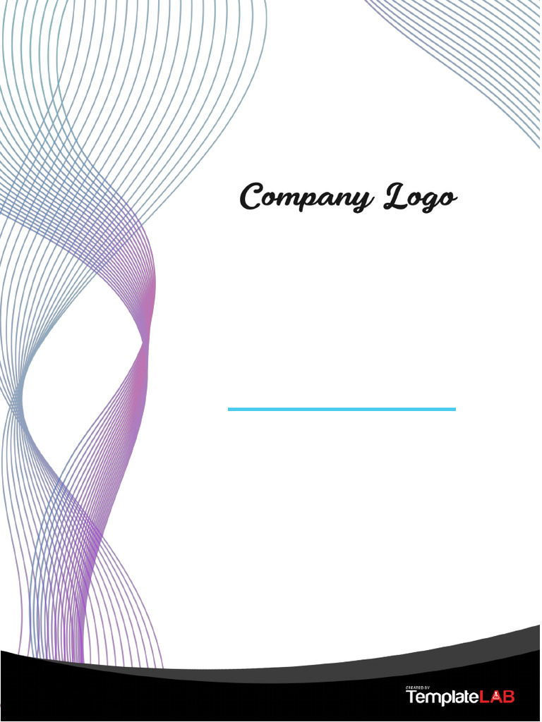 Cover Page Template 4 TemplateLab | PDF
