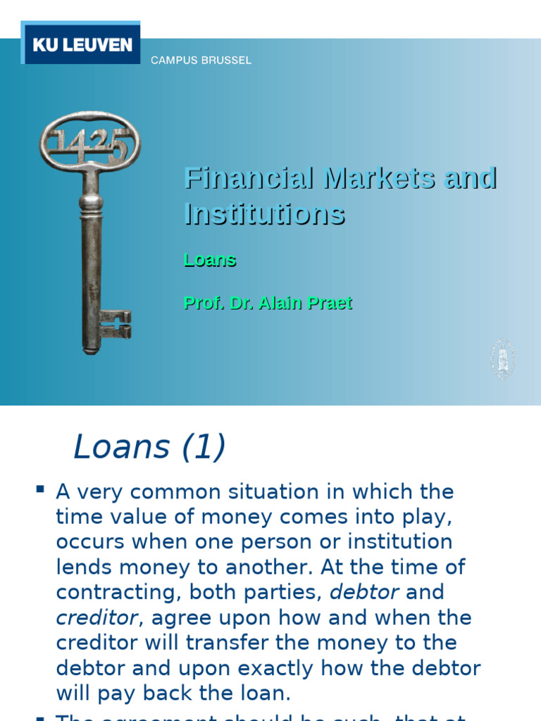 Loans - 2024 With Notes | PDF | Refinancing | Loans
