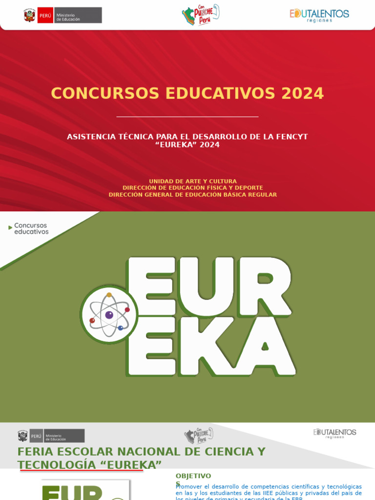 2024 Eureka | PDF | Educación Secundaria | Educación primaria
