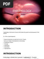 Lecture 1-Introduction To Embryology | PDF | Anatomy | Reproduction