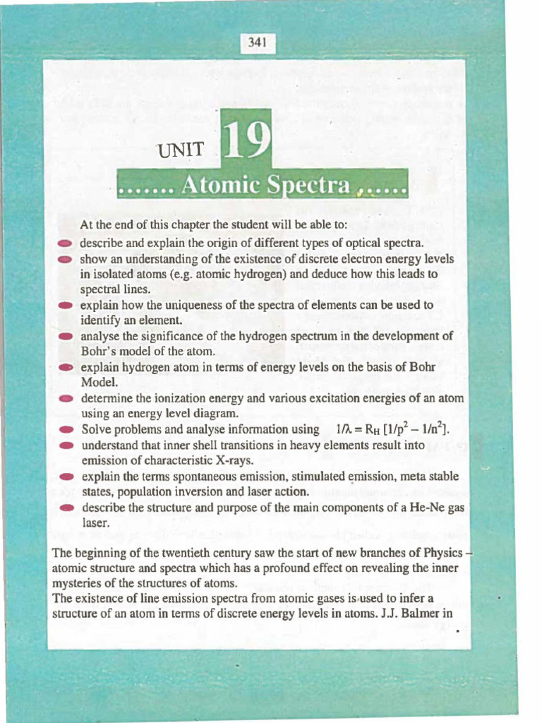 2nd Year FSC Physics Textbook KP - Chapter-9 | PDF | Electron | Energy Level
